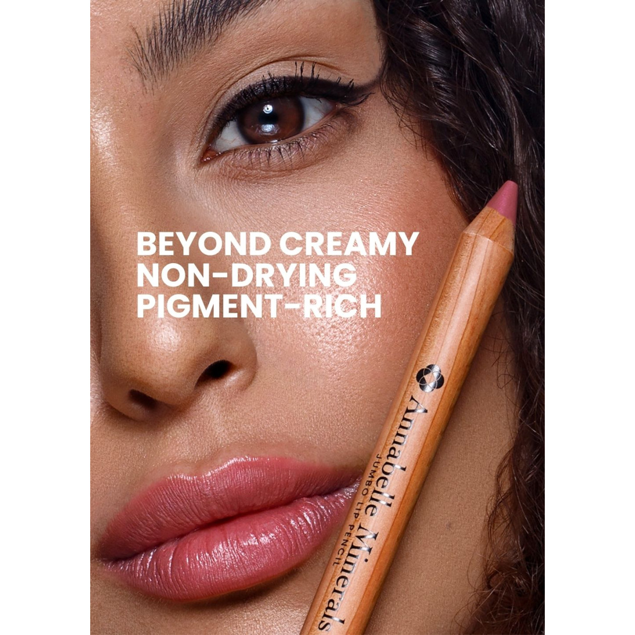 Lip pencil – adds a pop of color and cares for the lips